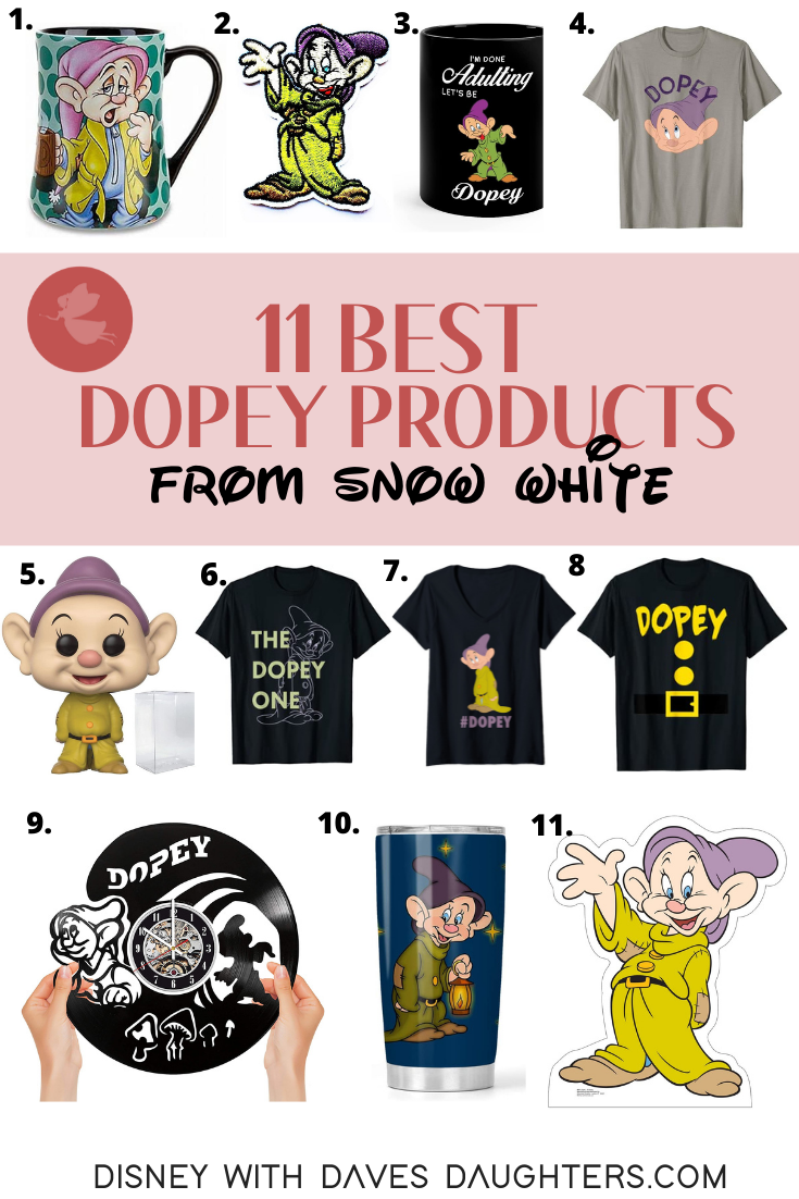Dopey Dwarf From Snow White - Disney With Dave's Daughters