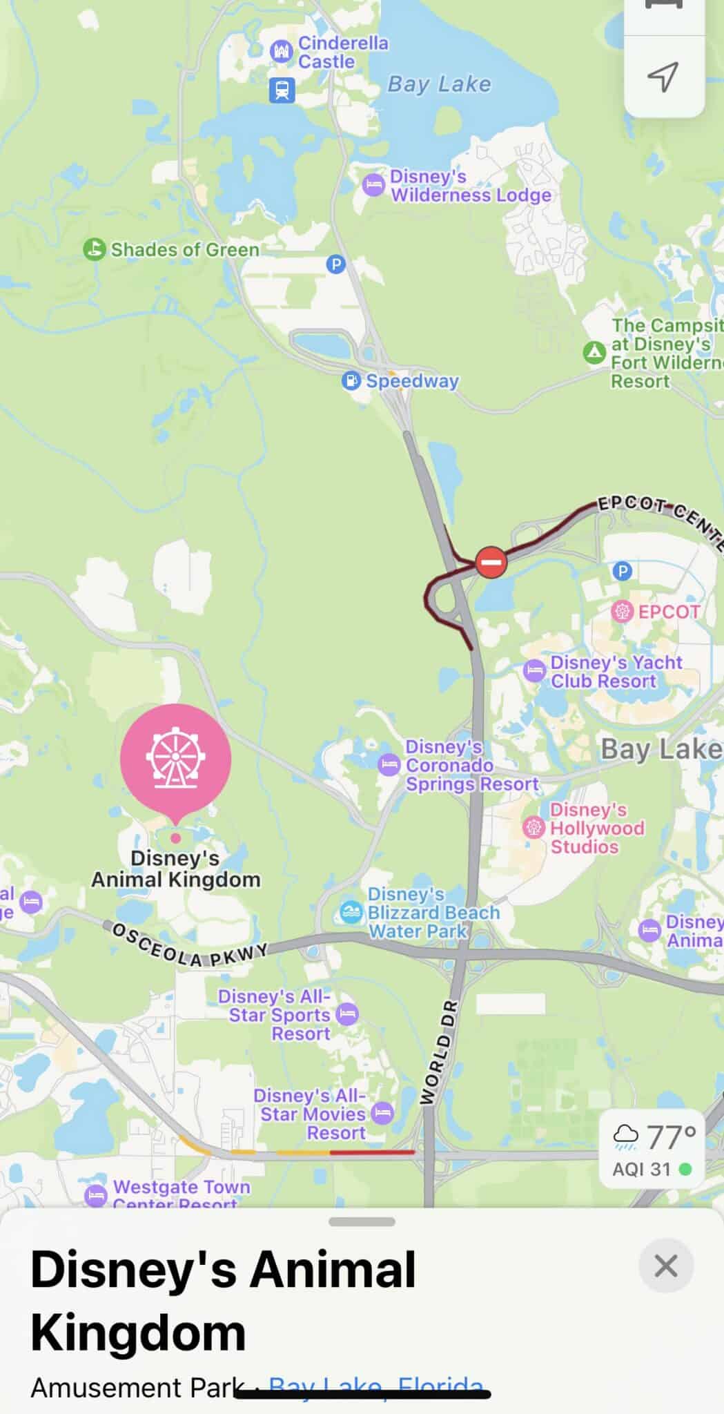 What Is The Address For Disney World