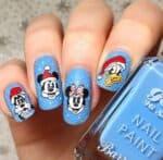 30 Festive Disney Christmas Nails for Your Next Manicure