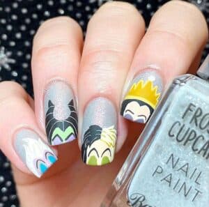 Over 35+ Disney Villain Nails