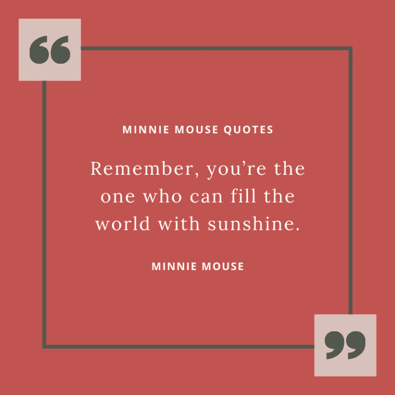 50 Best Minnie Mouse Quotes