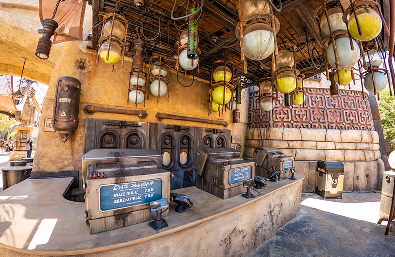 Blue Milk at Walt Disney World - Disney With Dave's Daughters