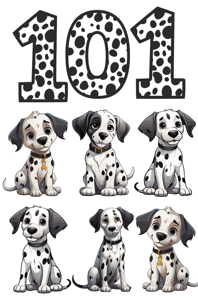 101 Dalmatians Names: A List of All the Puppies