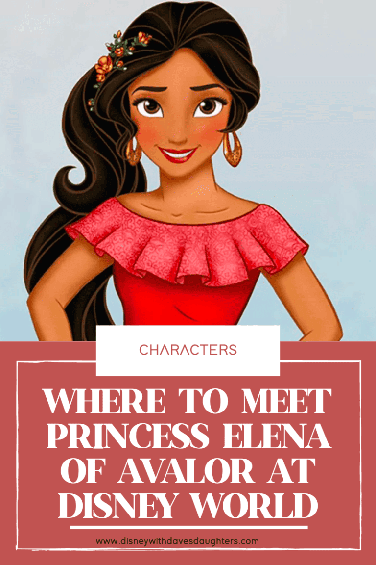 Where to Meet Princess Elena of Avalor at Disney World