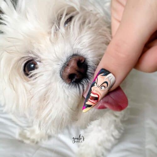 Over 35+ Disney Villain Nails