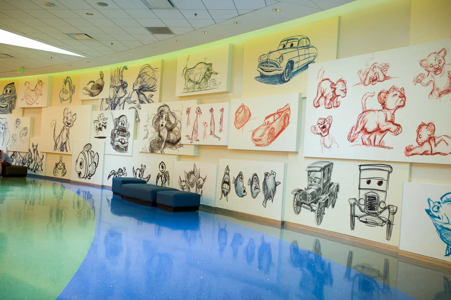 Disney's Art of Animation - Finding Nemo Section